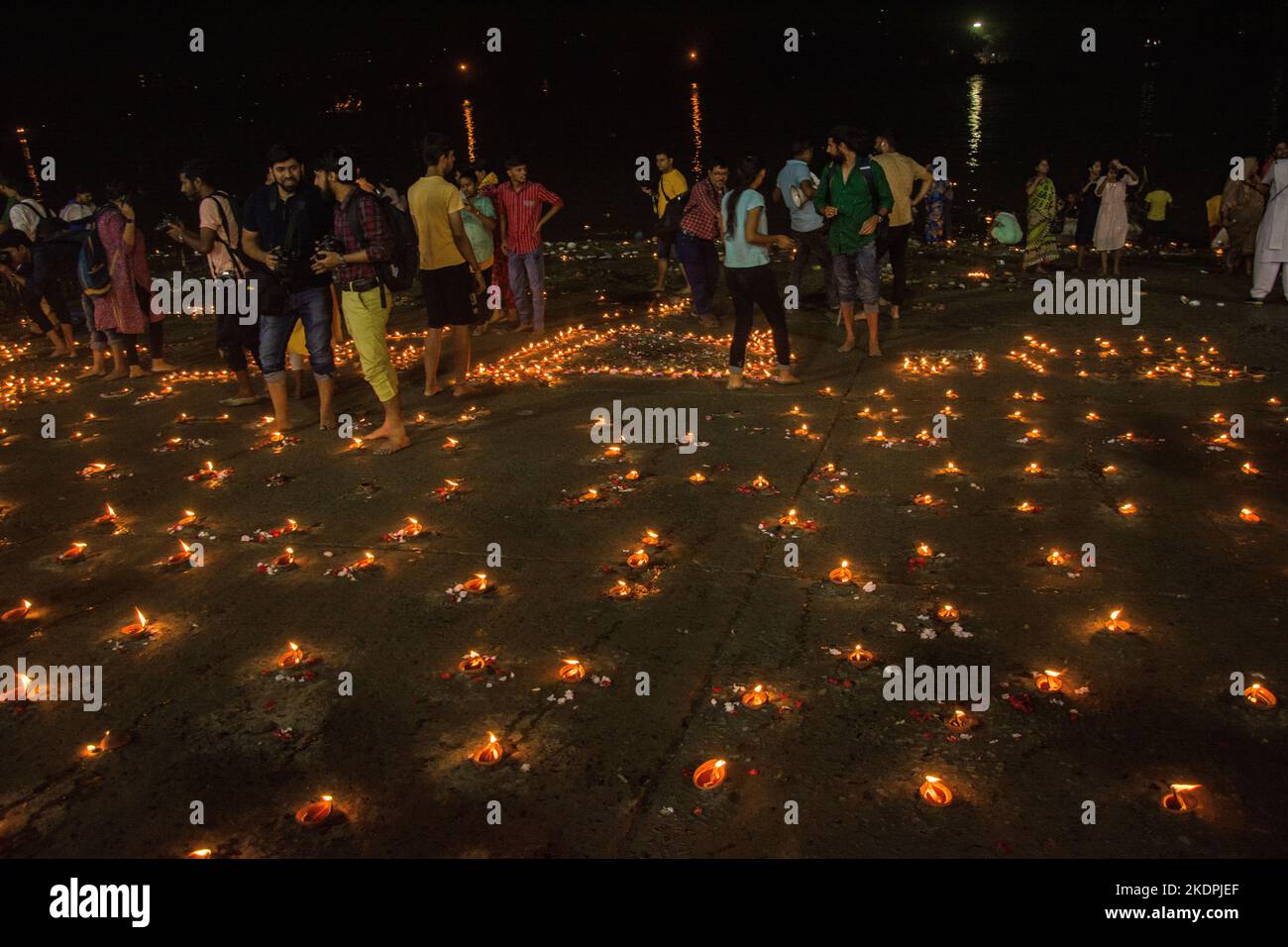 Nimtala burning ghat hi-res stock photography and images - Alamy