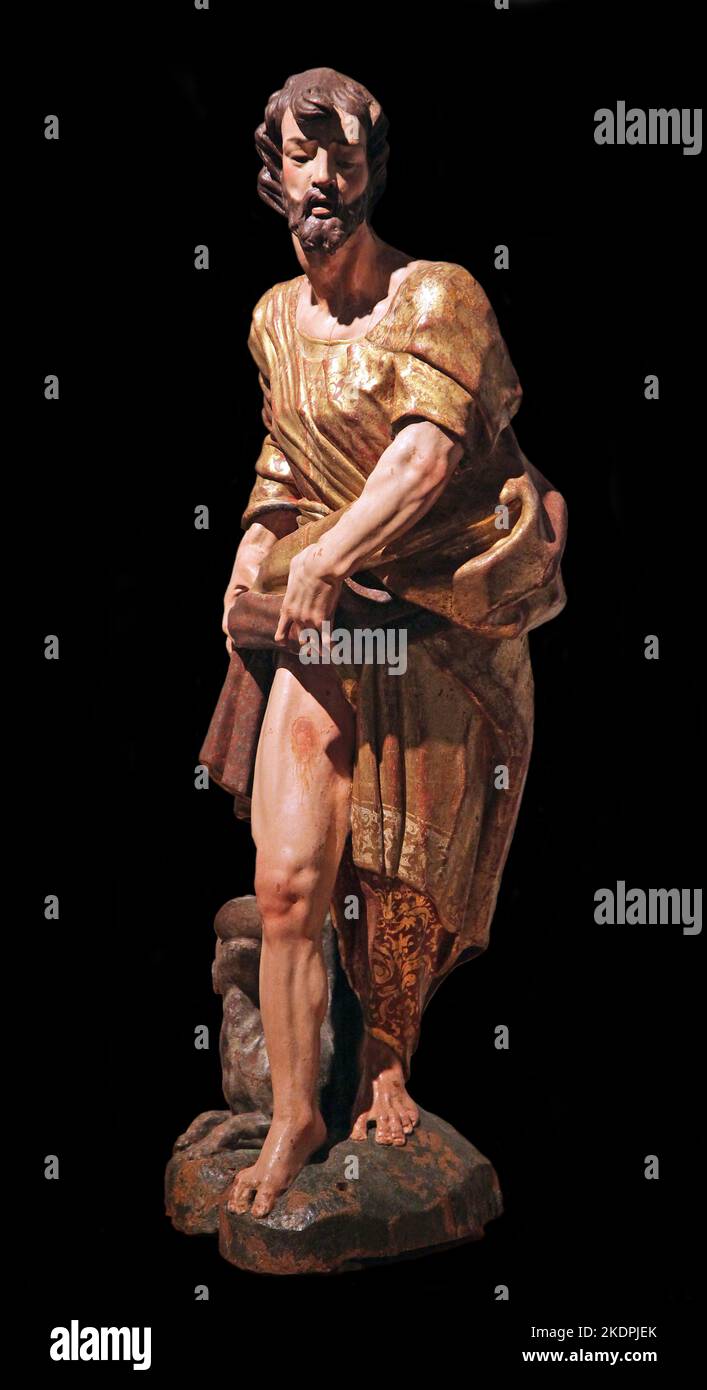 Saint Roch (c.1526-1532) by Alonso de Berruguete (1489-1561) Spanish ...