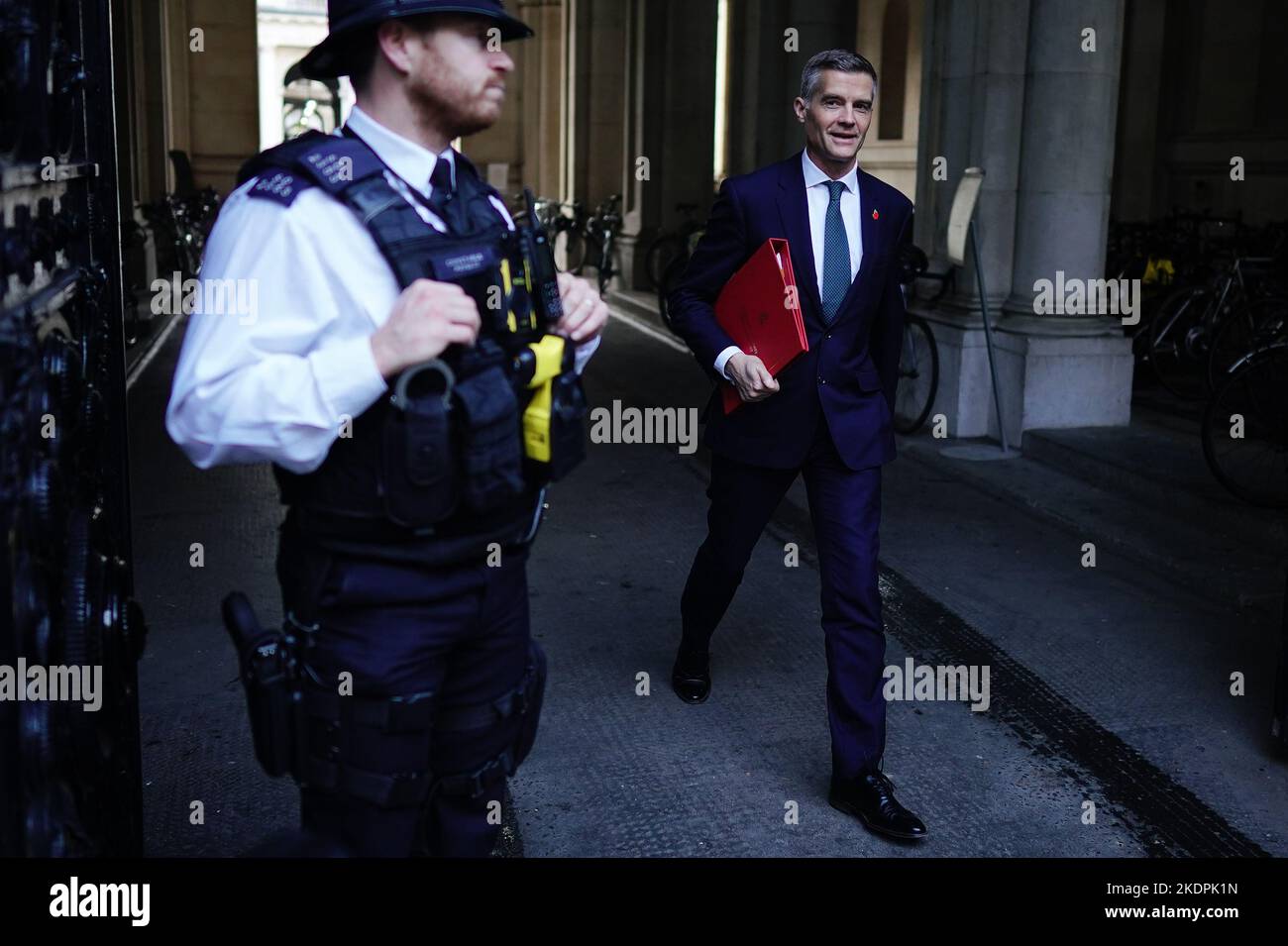 Transport Secretary Mark Harper arrives in Downing Street, London ...