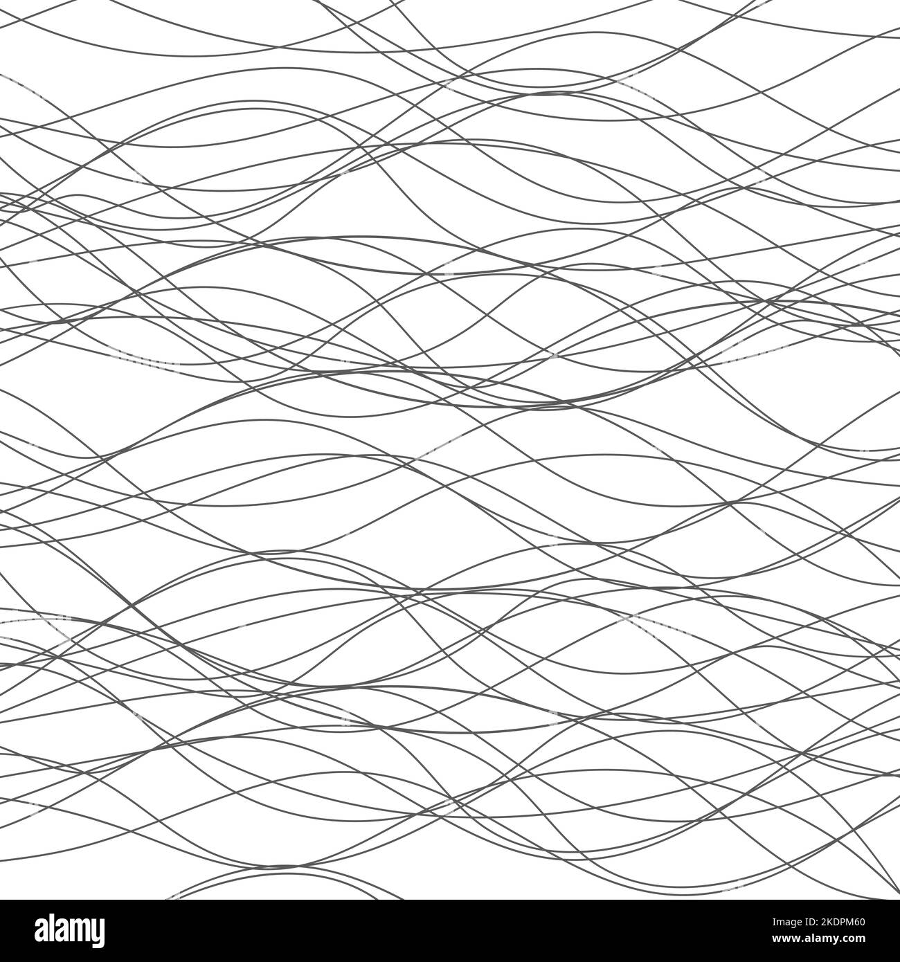 Abstract linear background. Vector illustration. Thin line wavy background Stock Vector Image ...