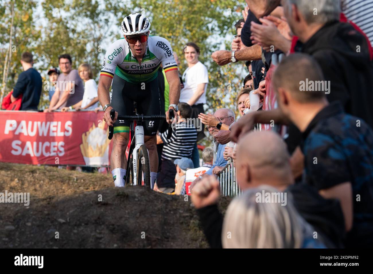 Laurens Sweeck in the Cyclocross World Cup Maasmechelen Stock Photo - Alamy