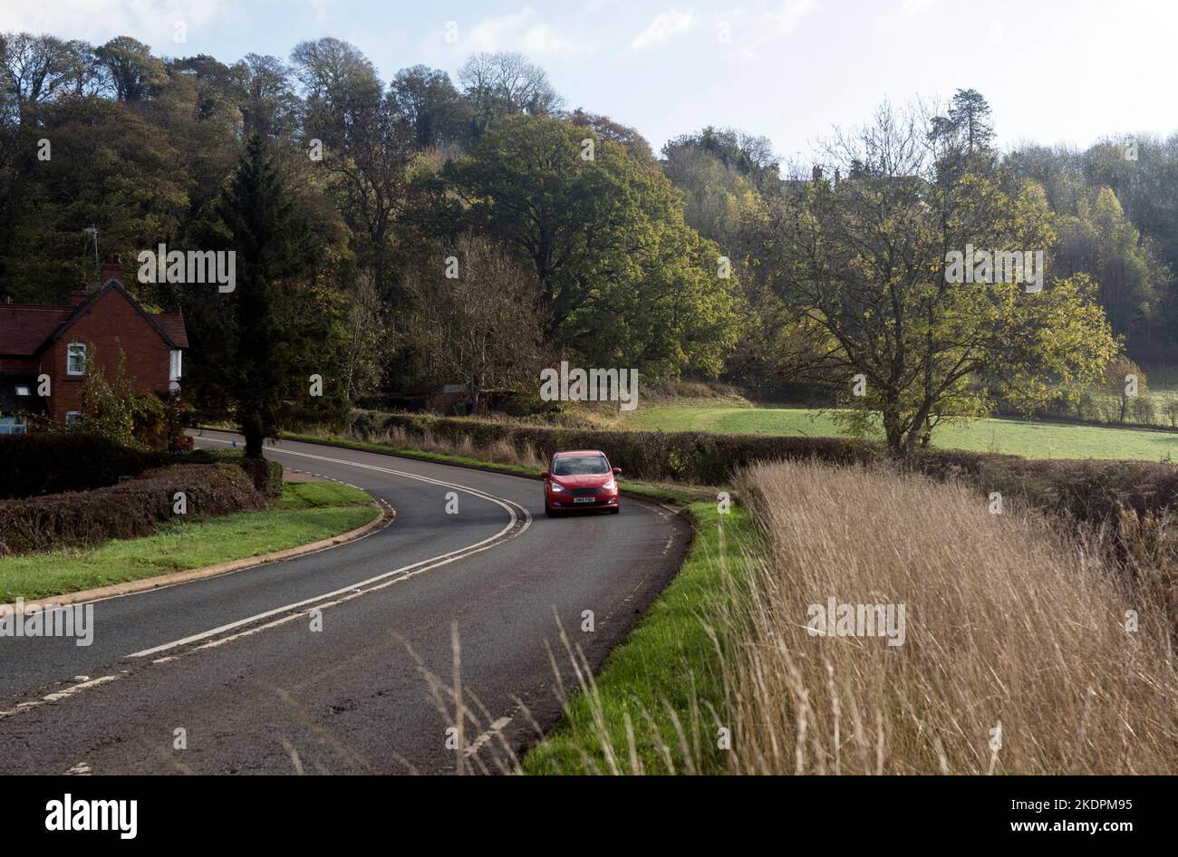 Sun Rising Hill, Warwickshire, England, UK Stock Photo - Alamy