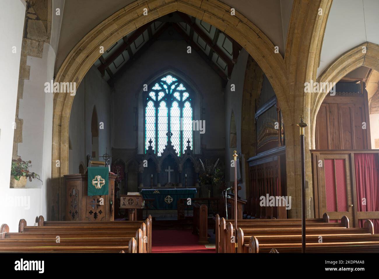 St. Peter ad Vincula Church, Ratley, Warwickshire, England, UK Stock ...