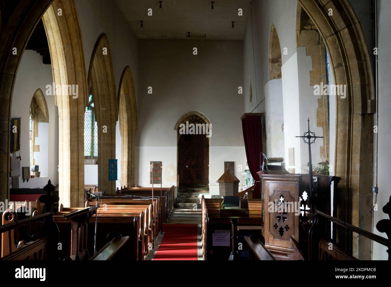 St. Peter ad Vincula Church, Ratley, Warwickshire, England, UK Stock ...