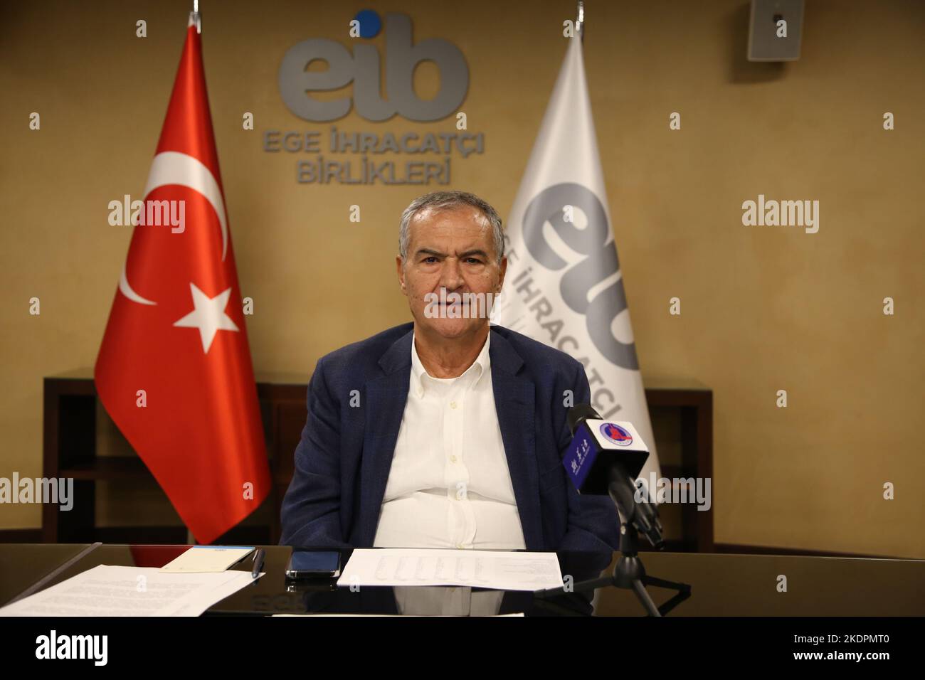 Istanbul, T¨¹rkiye. 28th Oct, 2022. Mehmet Ali Isik, Chairman of the ...