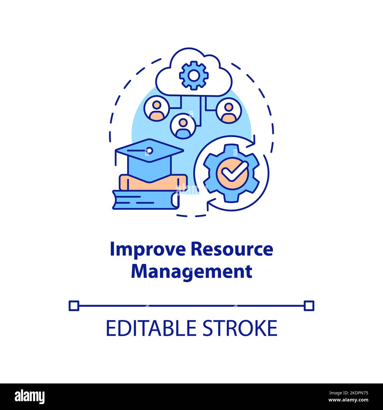 Erp system image Stock Vector Images - Alamy