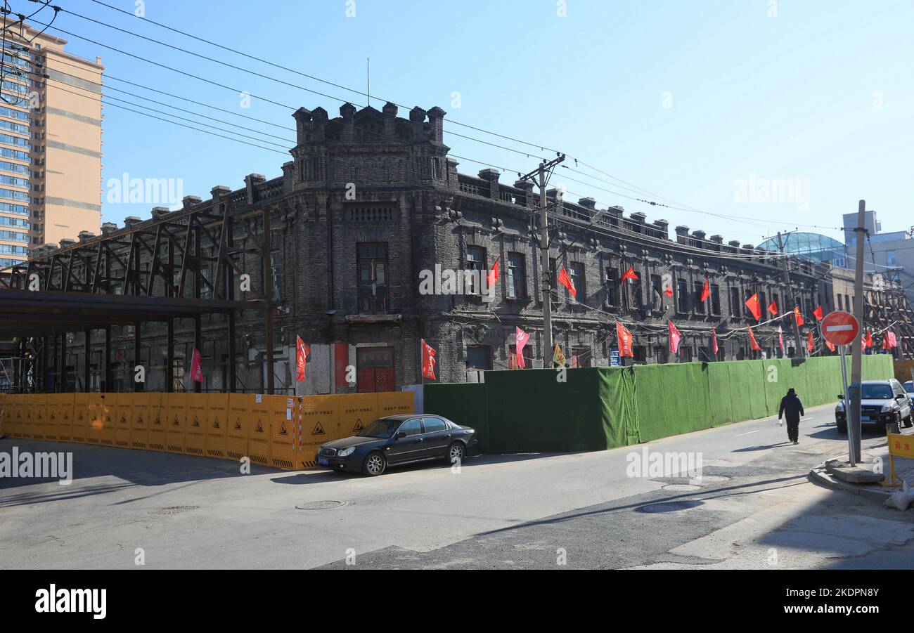 Chinese Baroque Phase III renovation project is under construction in ...