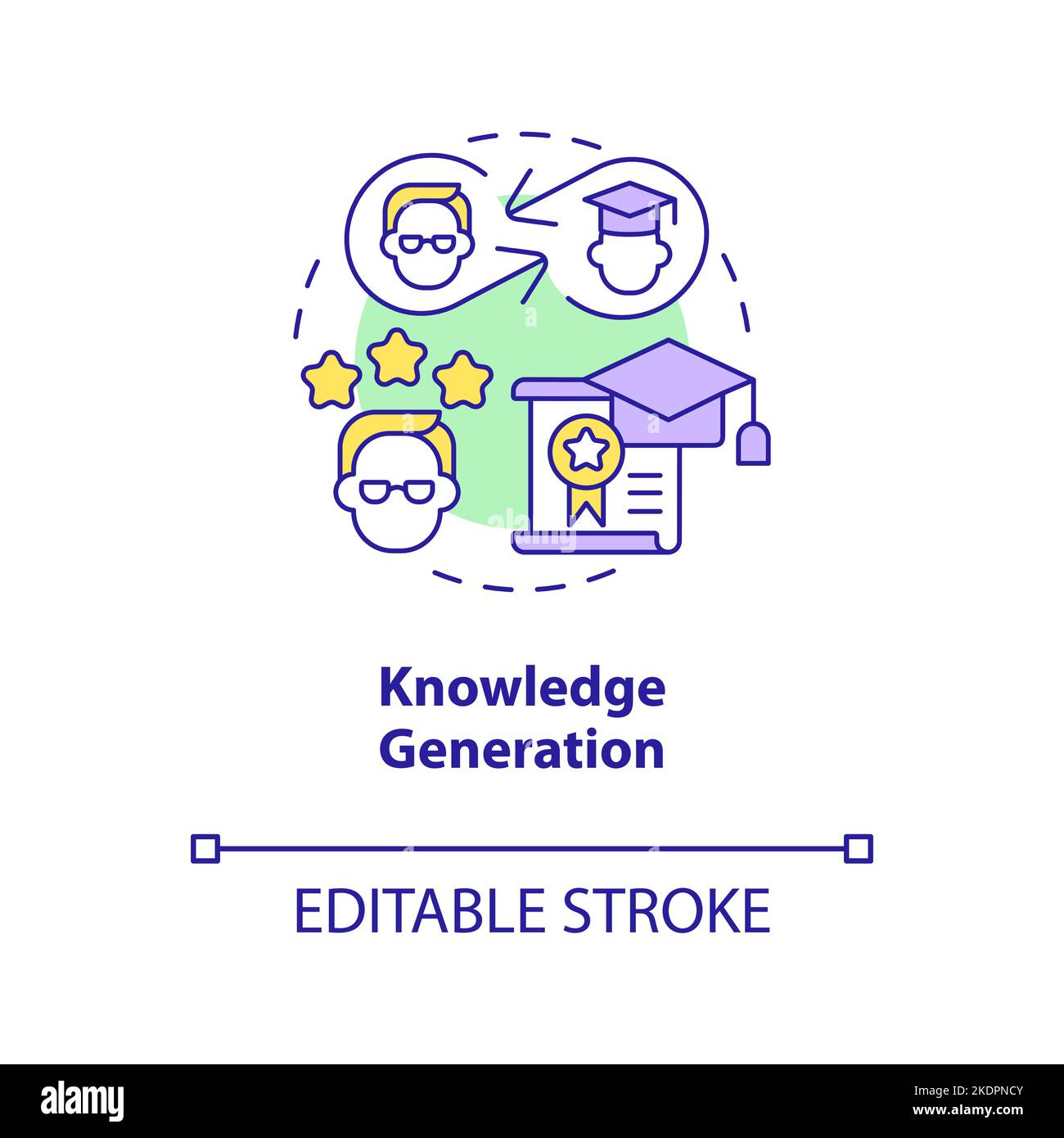 Advantage of knowledge Stock Vector Images - Alamy