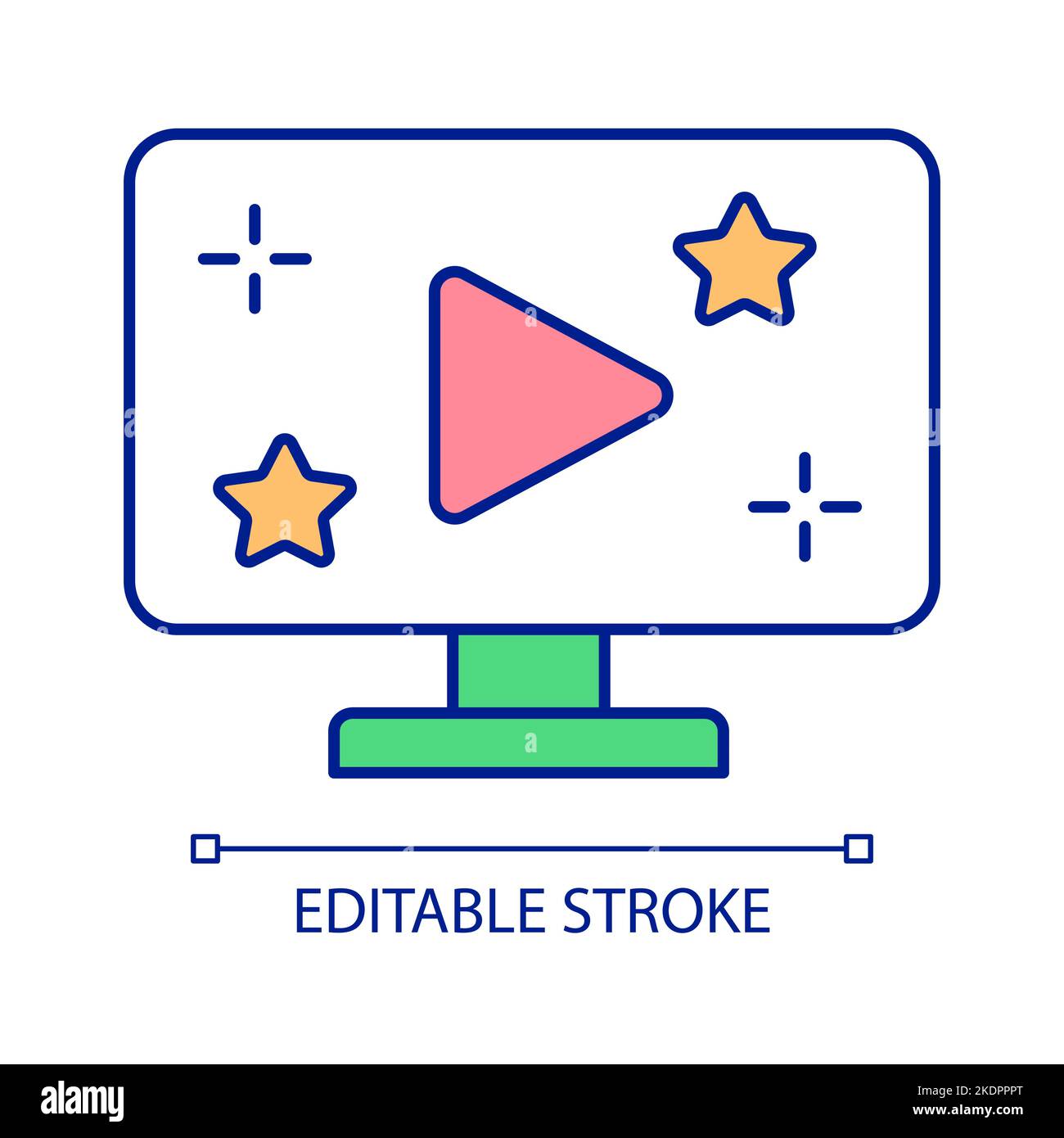 Television free view Stock Vector Images - Alamy