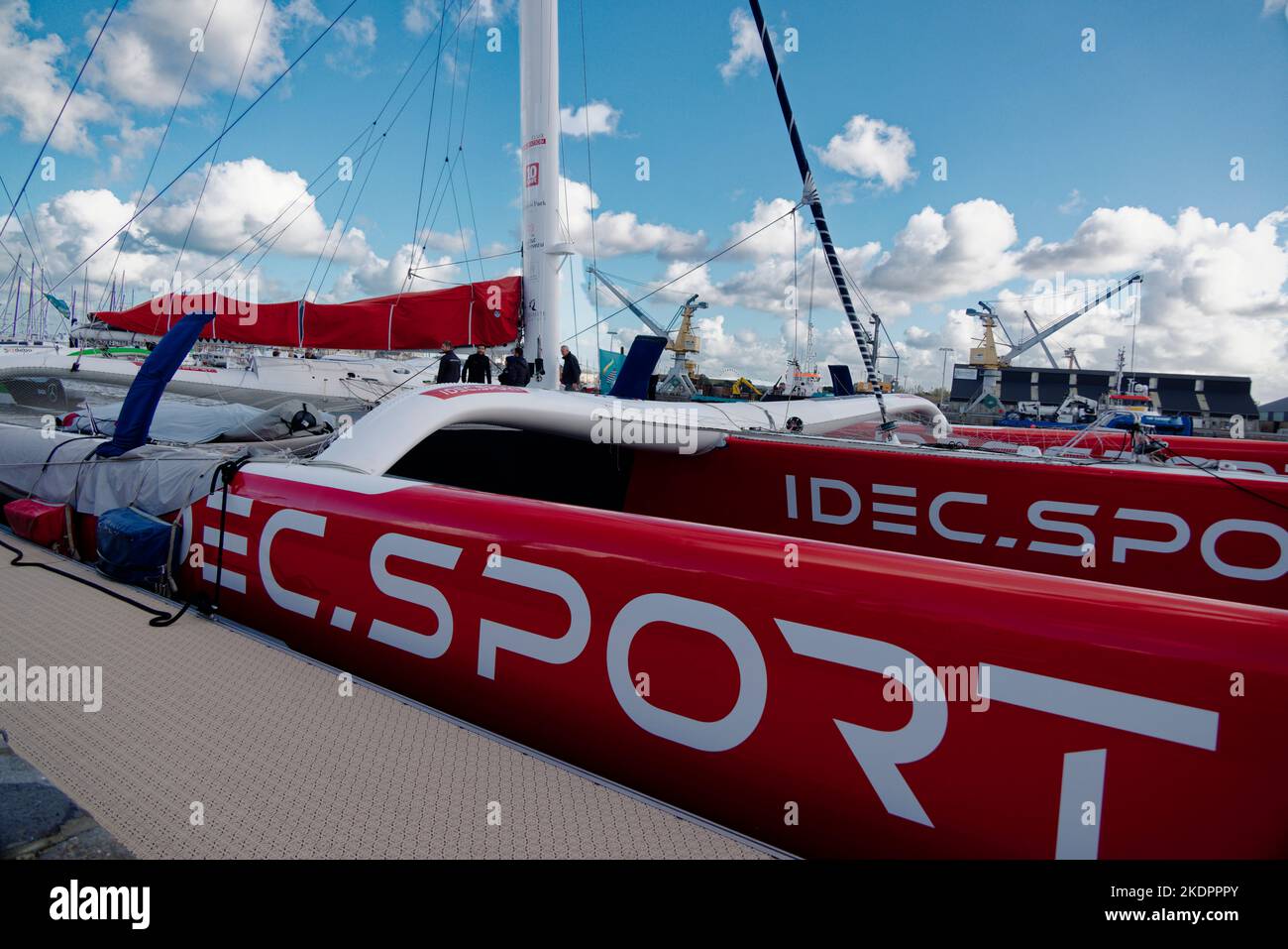Saint-Malo, France. 4th Nov, 2022. IDEC Sport skippering by Francis ...