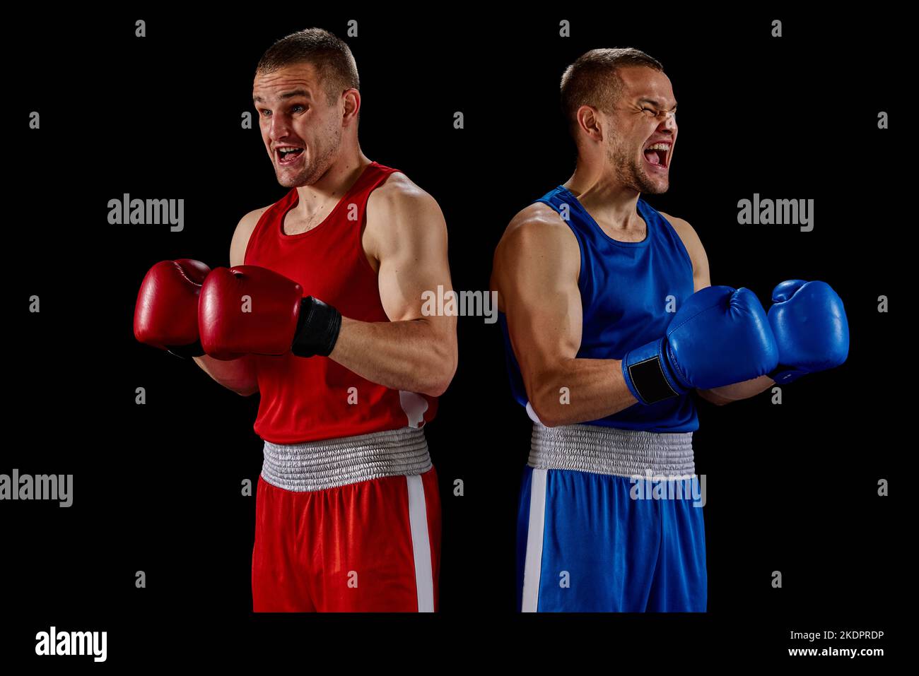 Young brothers boxing in hi-res stock photography and images - Alamy