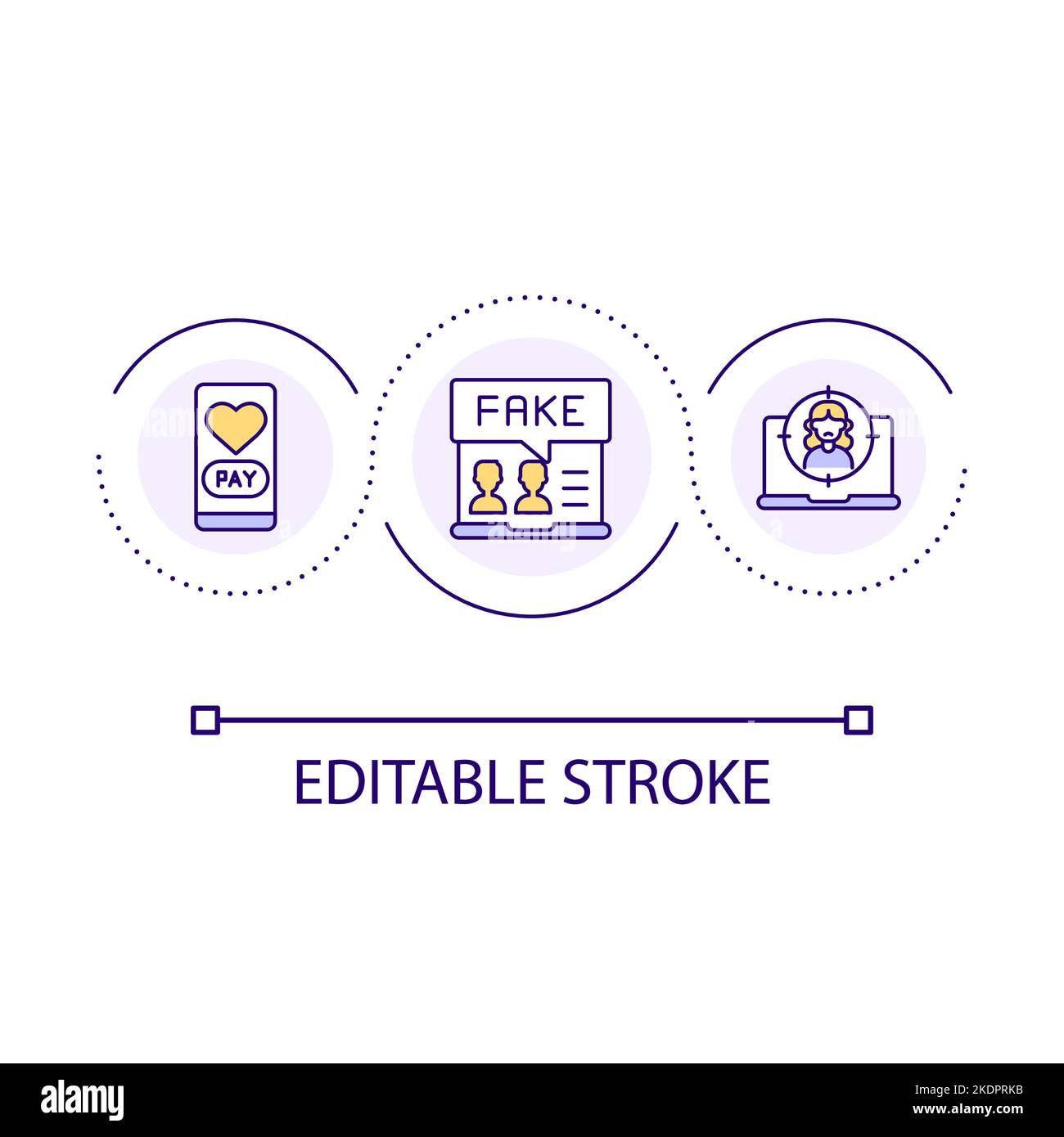 Online romance scam hi-res stock photography and images - Alamy