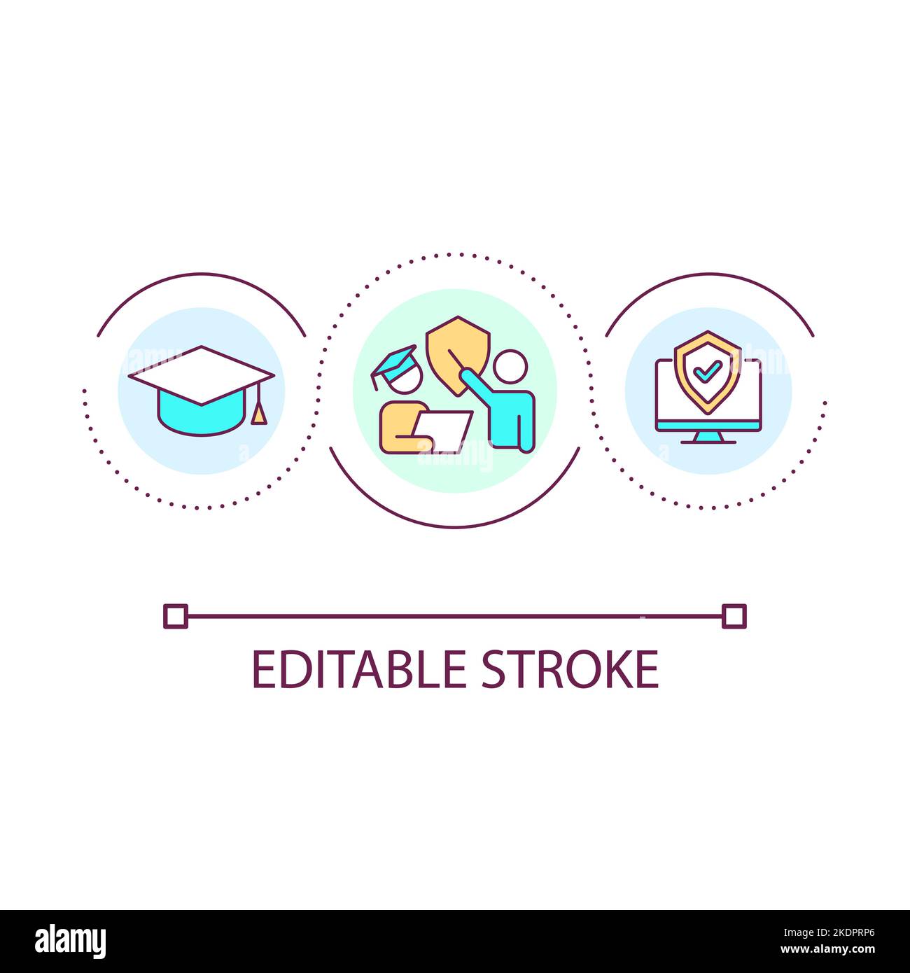 Cybersecurity education loop concept icon Stock Vector Image & Art - Alamy Cybersecurity education loop concept icon Stock Vector Image & Art - Alamy