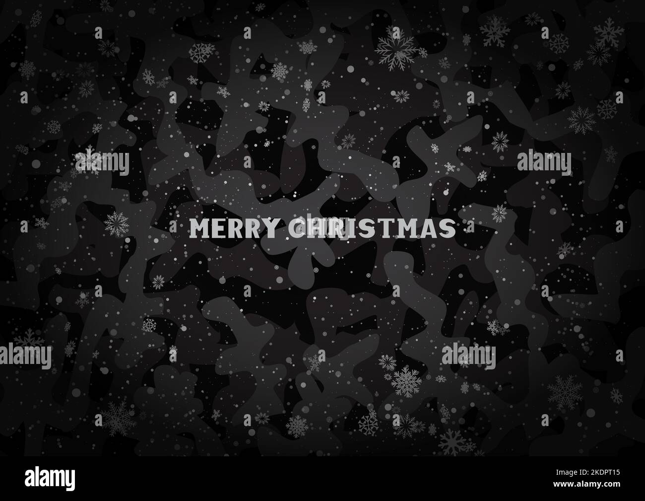 winter snowfall Christmas camouflage texture Stock Vector Image & Art ...