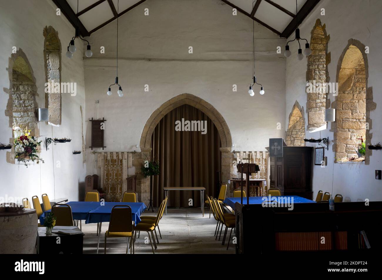 St. Peter`s Church, Whatcote, Warwickshire, England, UK Stock Photo - Alamy