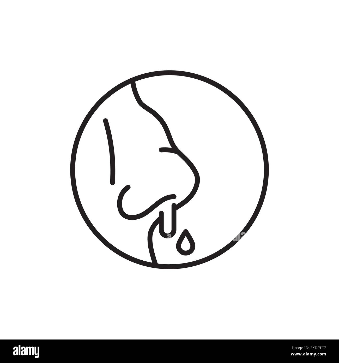 Allergic rhinitis Black and White Stock Photos & Images - Alamy