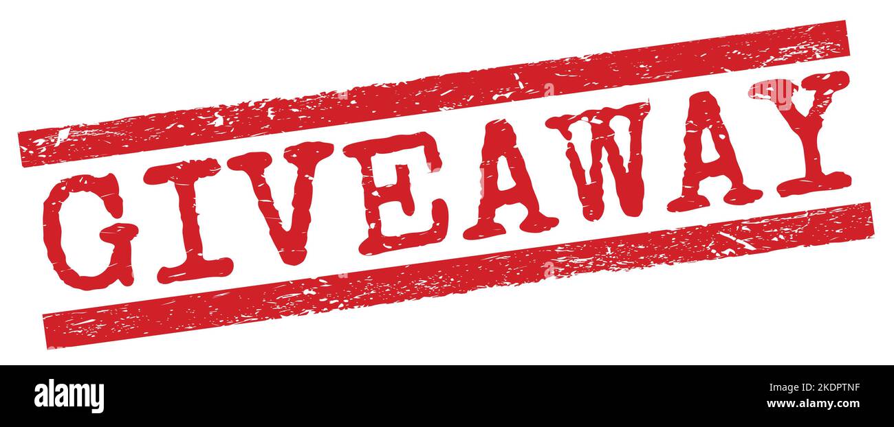 Giveaway text Cut Out Stock Images & Pictures - Alamy