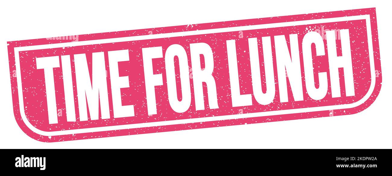 Lunch text written on hi-res stock photography and images - Alamy