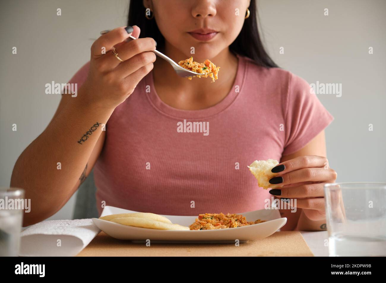 Eating arepas hi-res stock photography and images - Alamy