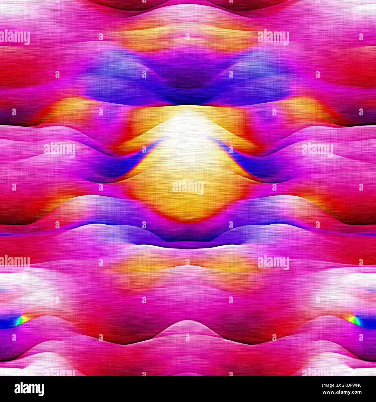 Retro tie dye bright pattern. Playful vintage pink shibori wallpaper ...