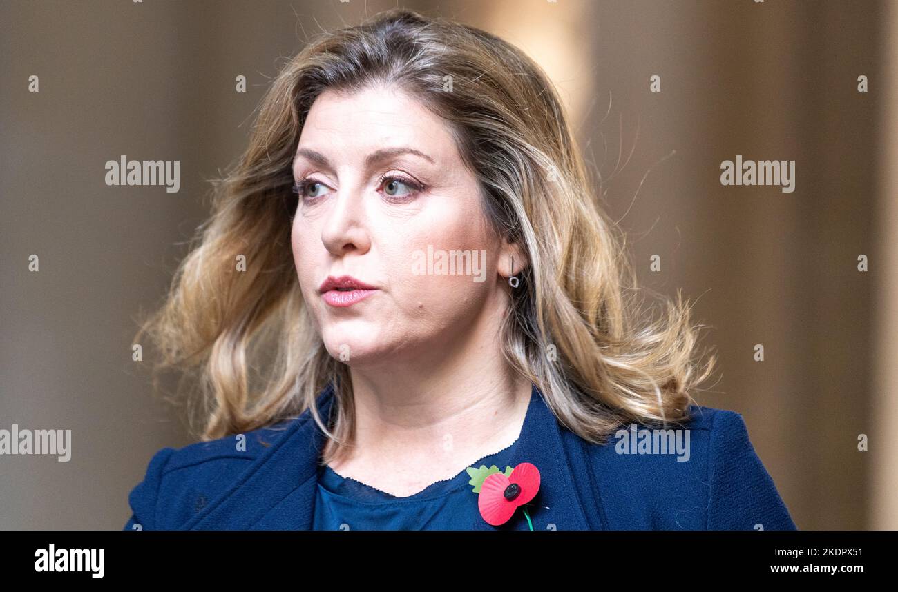 London, UK. 08th Nov, 2022. Penny Mordaunt, Leader of the House of ...