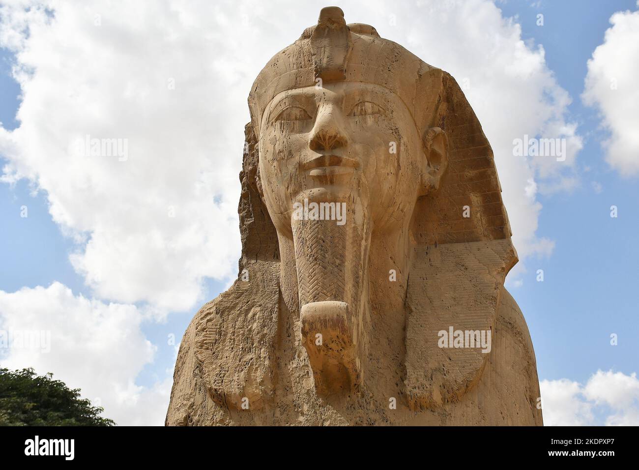 The Sphinx of Memphis is a stone sphinx located near the remains of ...