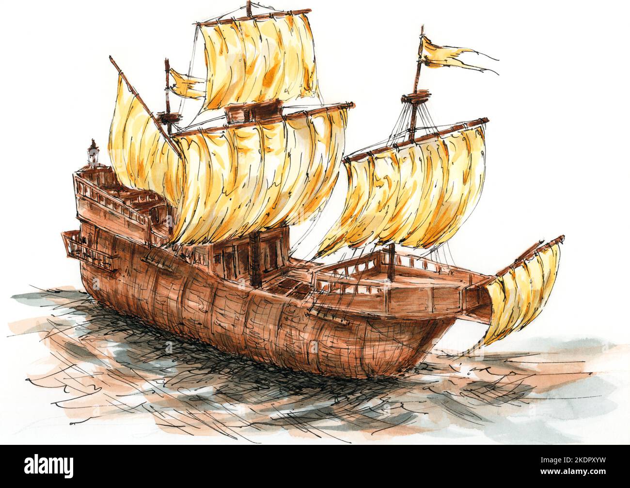 Carrack ship hi-res stock photography and images - Alamy