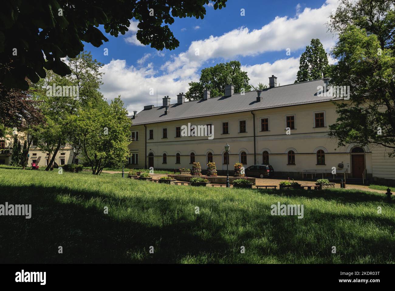 Cieszyn Castle, a gothic-renaissance stronghold in Cieszyn border city ...