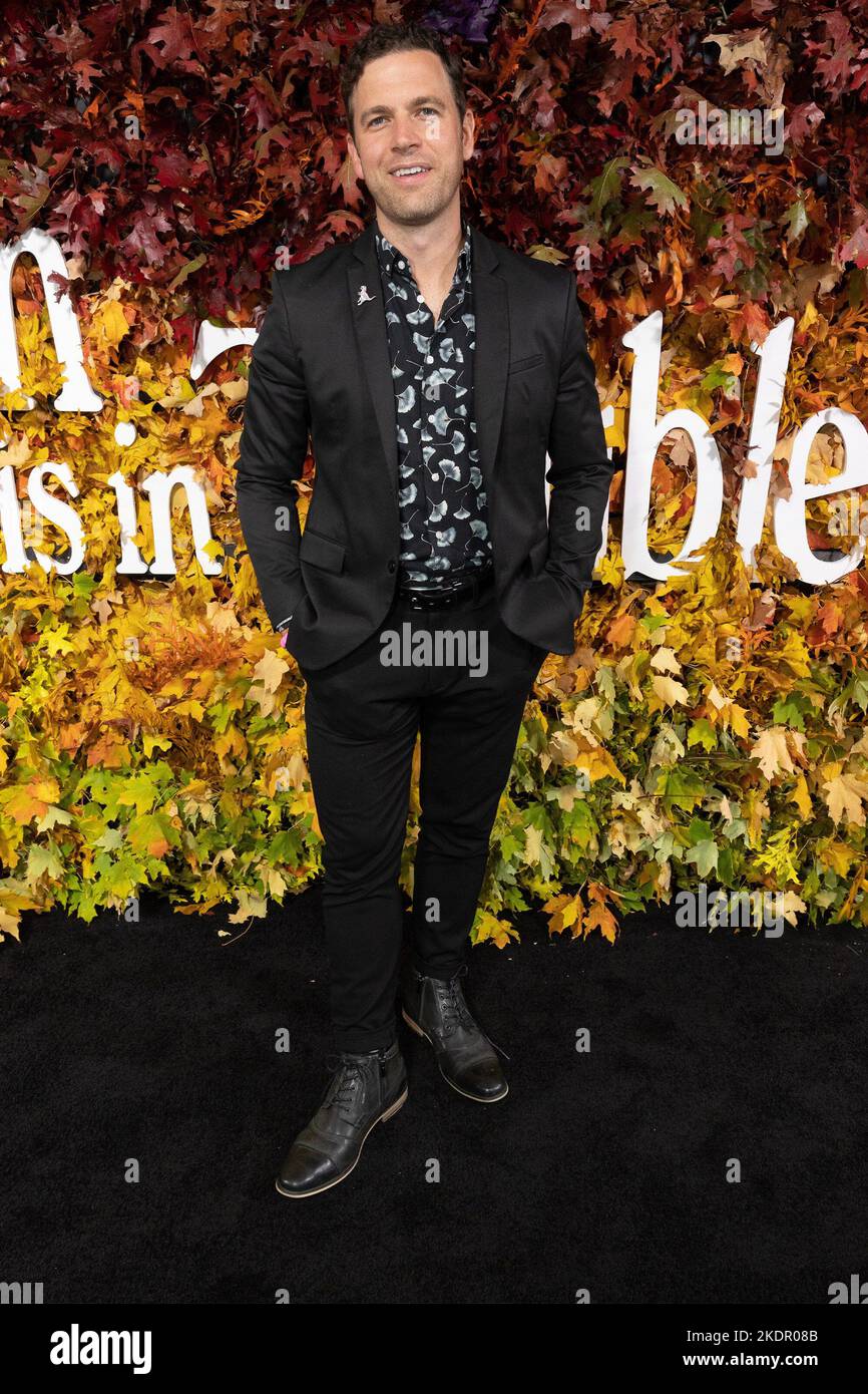 New York, NY, USA. 7th Nov, 2022. Zack Robidas at arrivals for ...