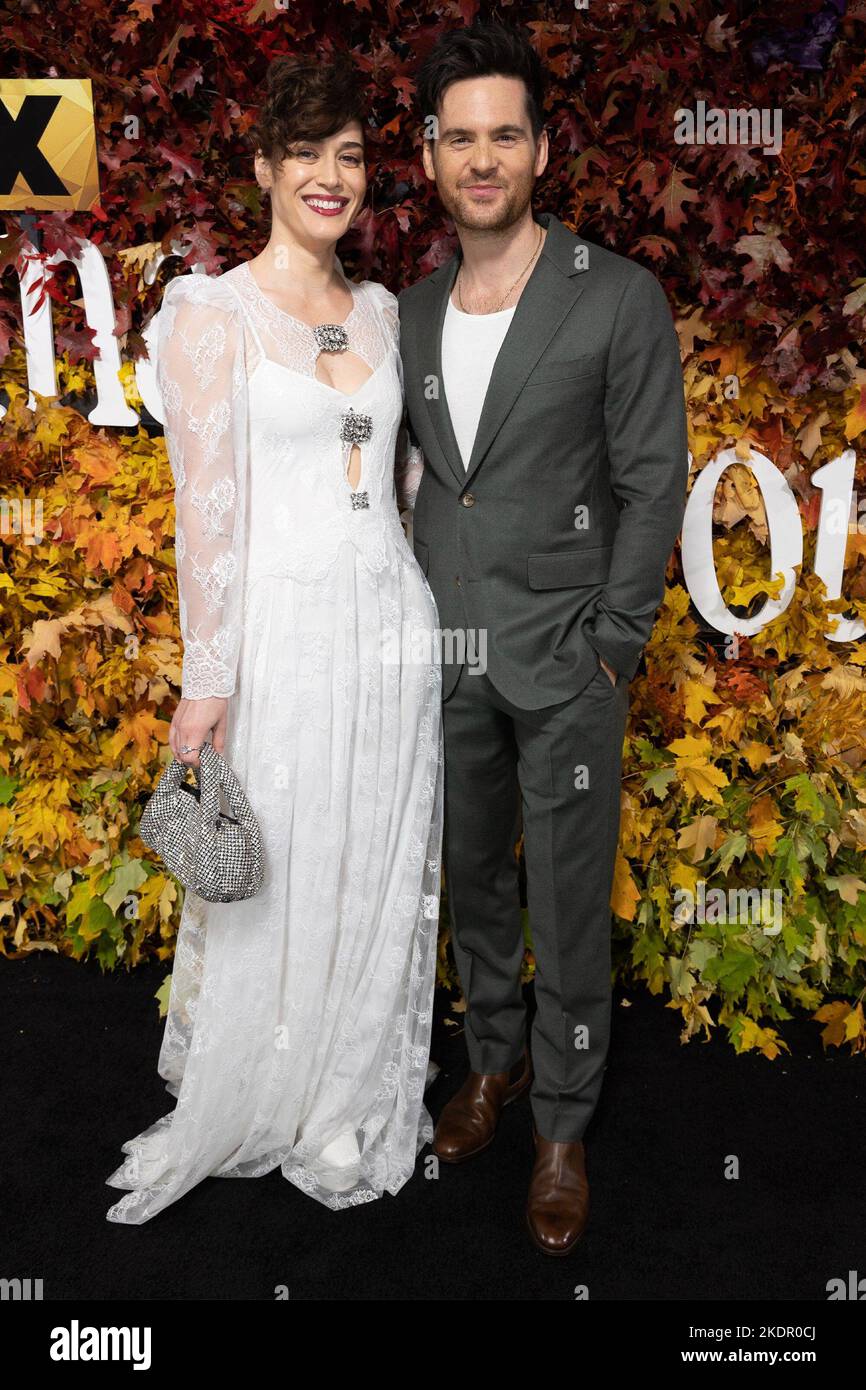 New York, NY, USA. 7th Nov, 2022. Lizzy Caplan, Tom Riley at arrivals ...