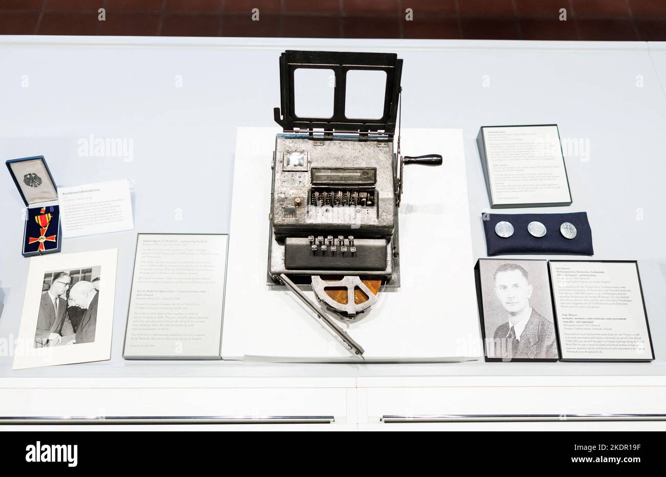 Hitler mill cipher machine hi-res stock photography and images - Alamy