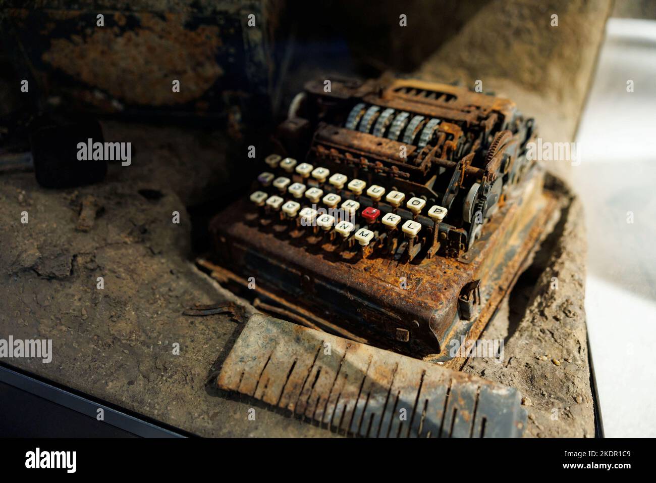 A Schluesselgeraet 41, also known as SG-41 Model Z or the 'Hitler mill ...