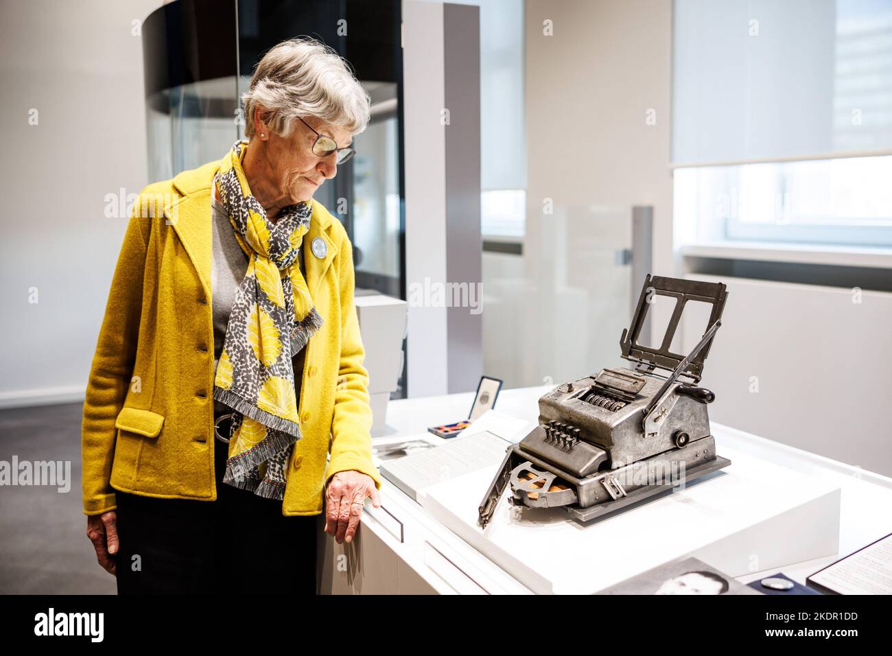 08 November 2022, Bavaria, Munich: Gudrun Jackson, daughter of the key ...