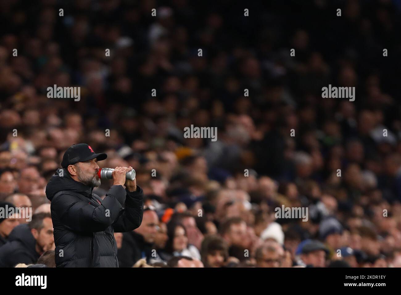 Manager of Liverpool, Jurgen Klopp - Tottenham Hotspur v Liverpool ...
