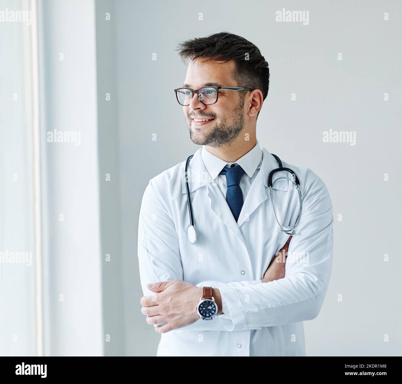 Medical care stethoscope glasses hi-res stock photography and images ...
