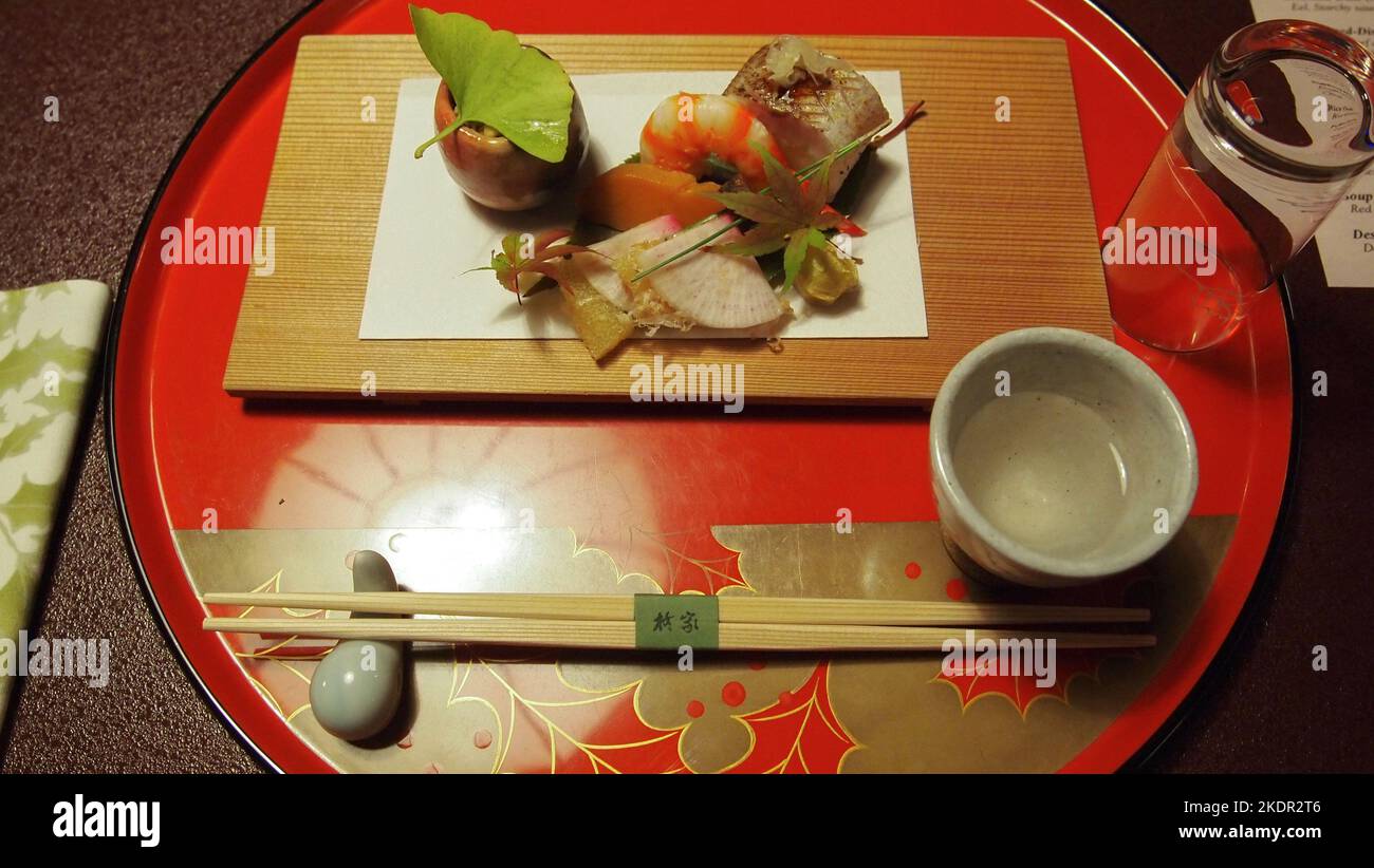 Kyoto traditional food (和食) Washoku Stock Photo - Alamy