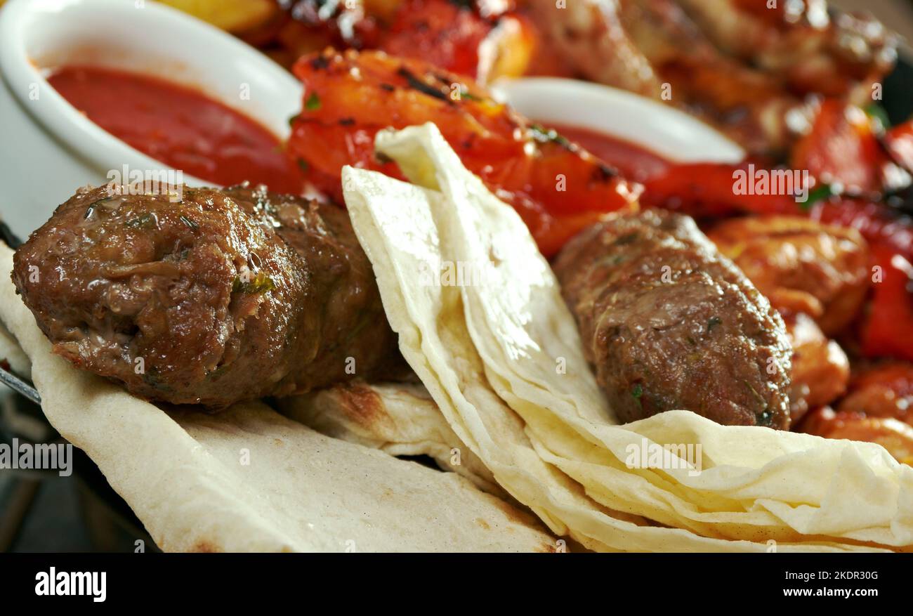 Kibi mexicano con carne - mexican meat dish Stock Photo - Alamy