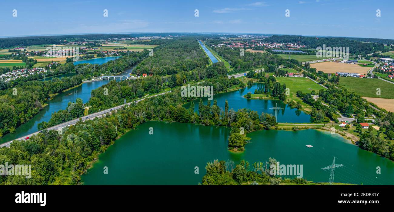 The Iller valley between Kellmünz and Altenstadt and its beautiful ...