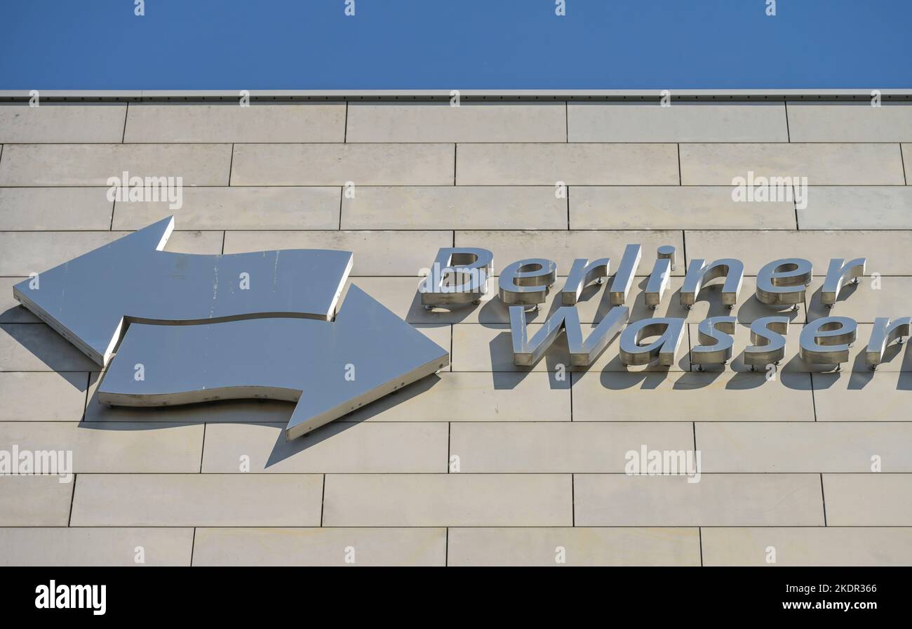 Berliner Wasserbetriebe, Neue Jüdenstraße, Mitte, Berlin, Deutschland ...