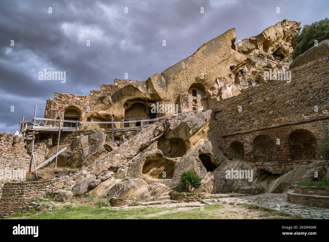 David Gareja monastery complex in Kakheti region of Eastern Georgia ...