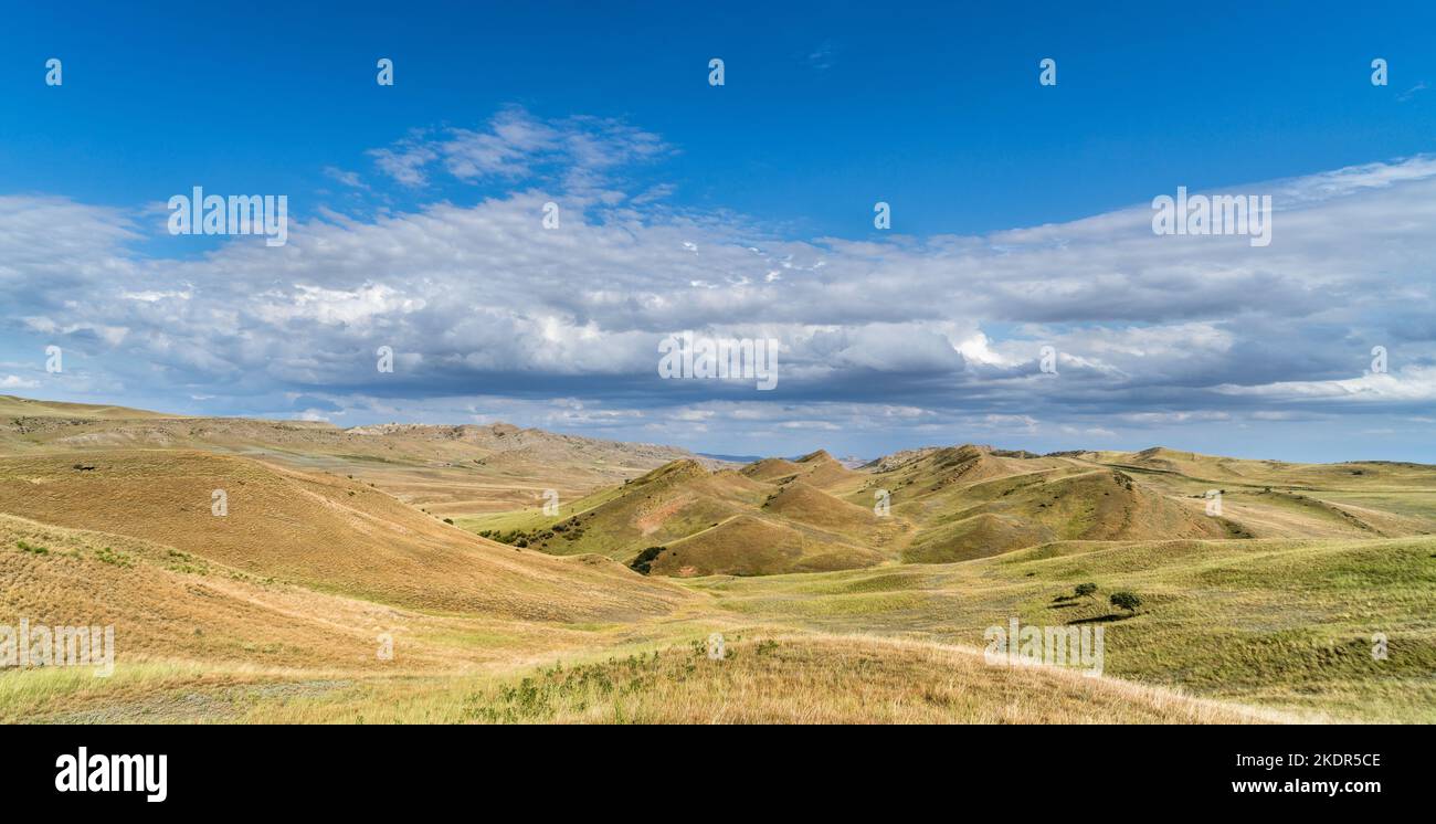 Iori Plateau on the way to David Gareja monastic complex in Georgia ...