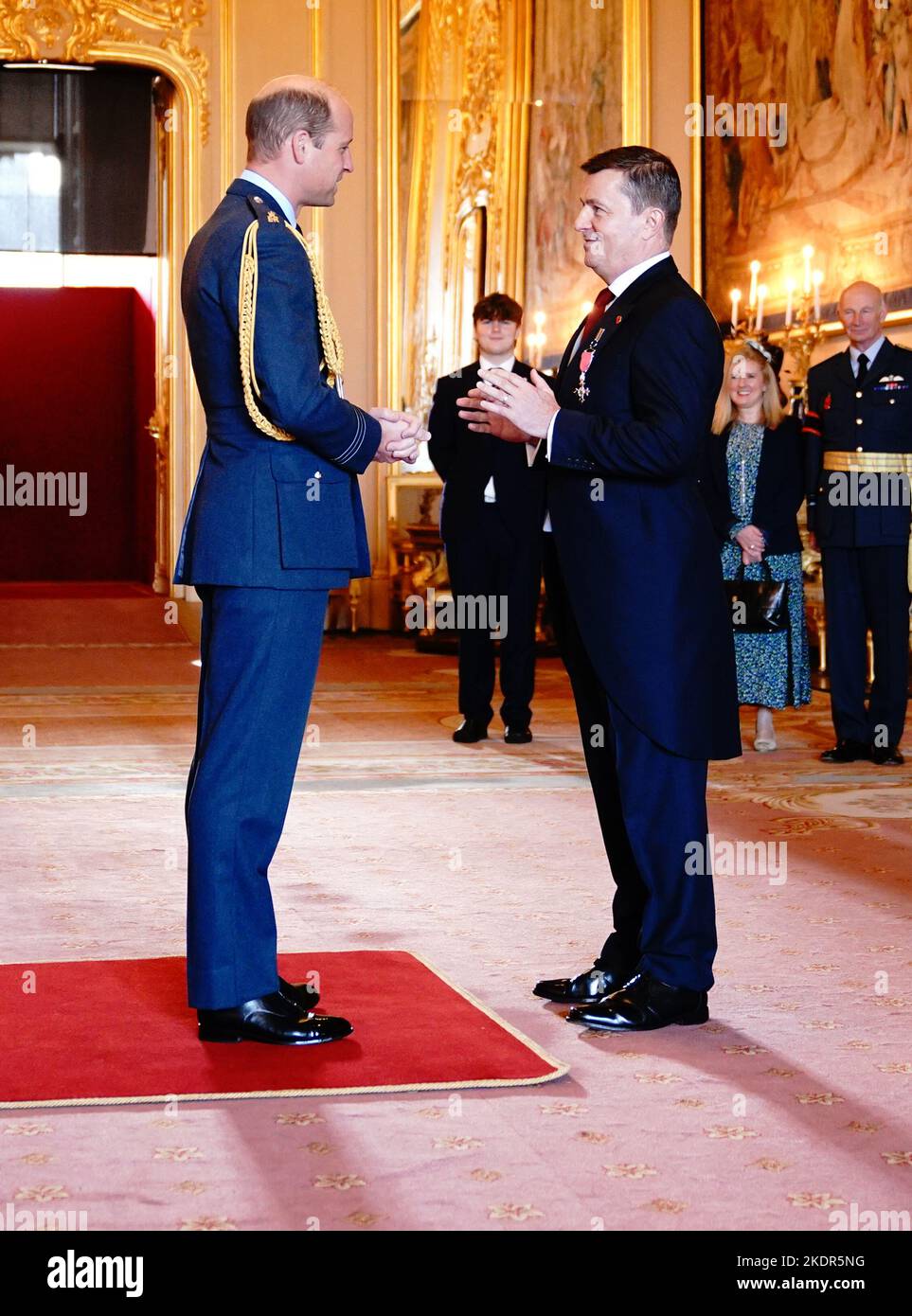 Timothy Lawler, Chief Executive, Sports Aid, is made a Member of the ...