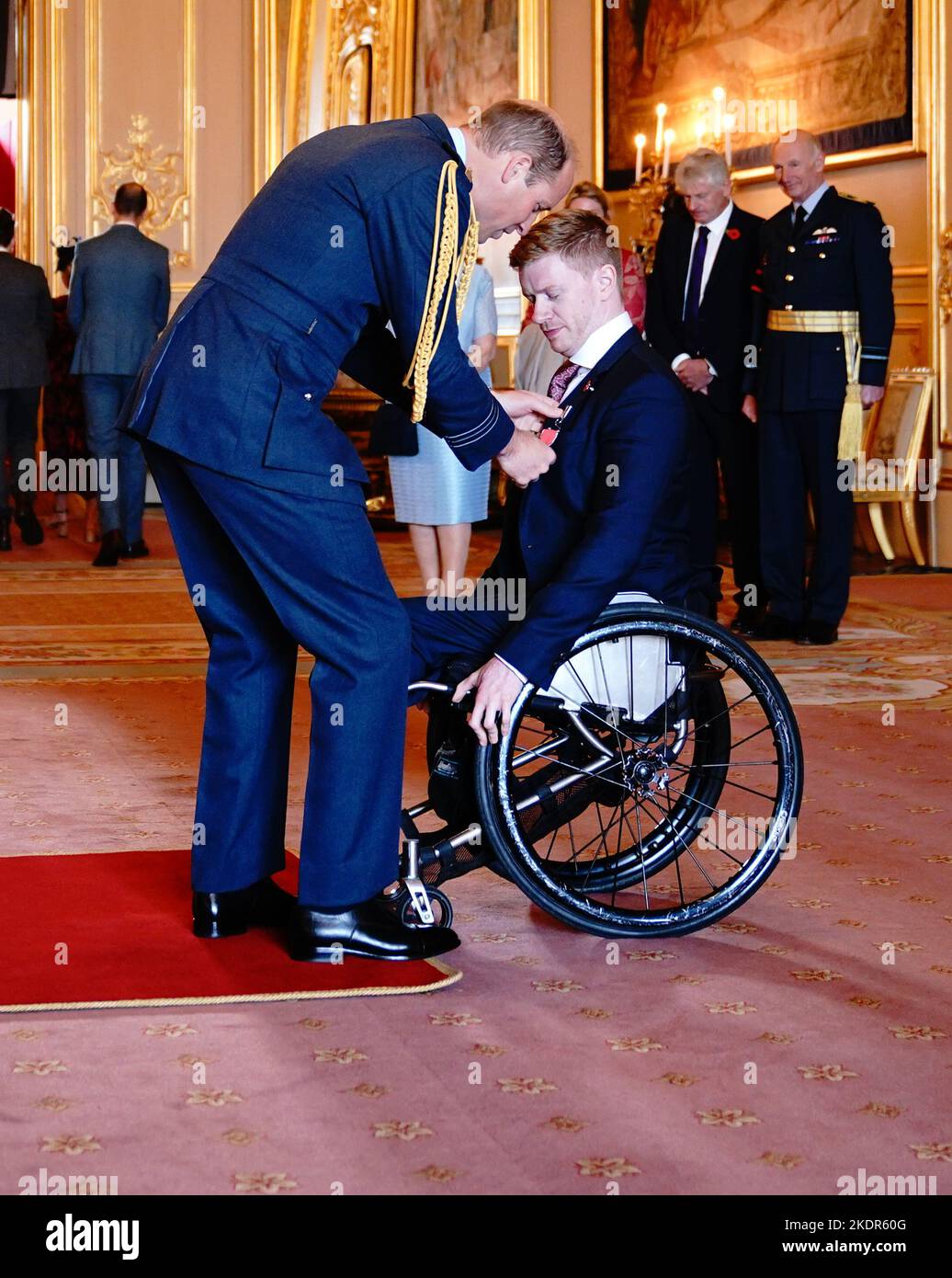 James Roberts is made a Member of the Order of the British Empire by ...