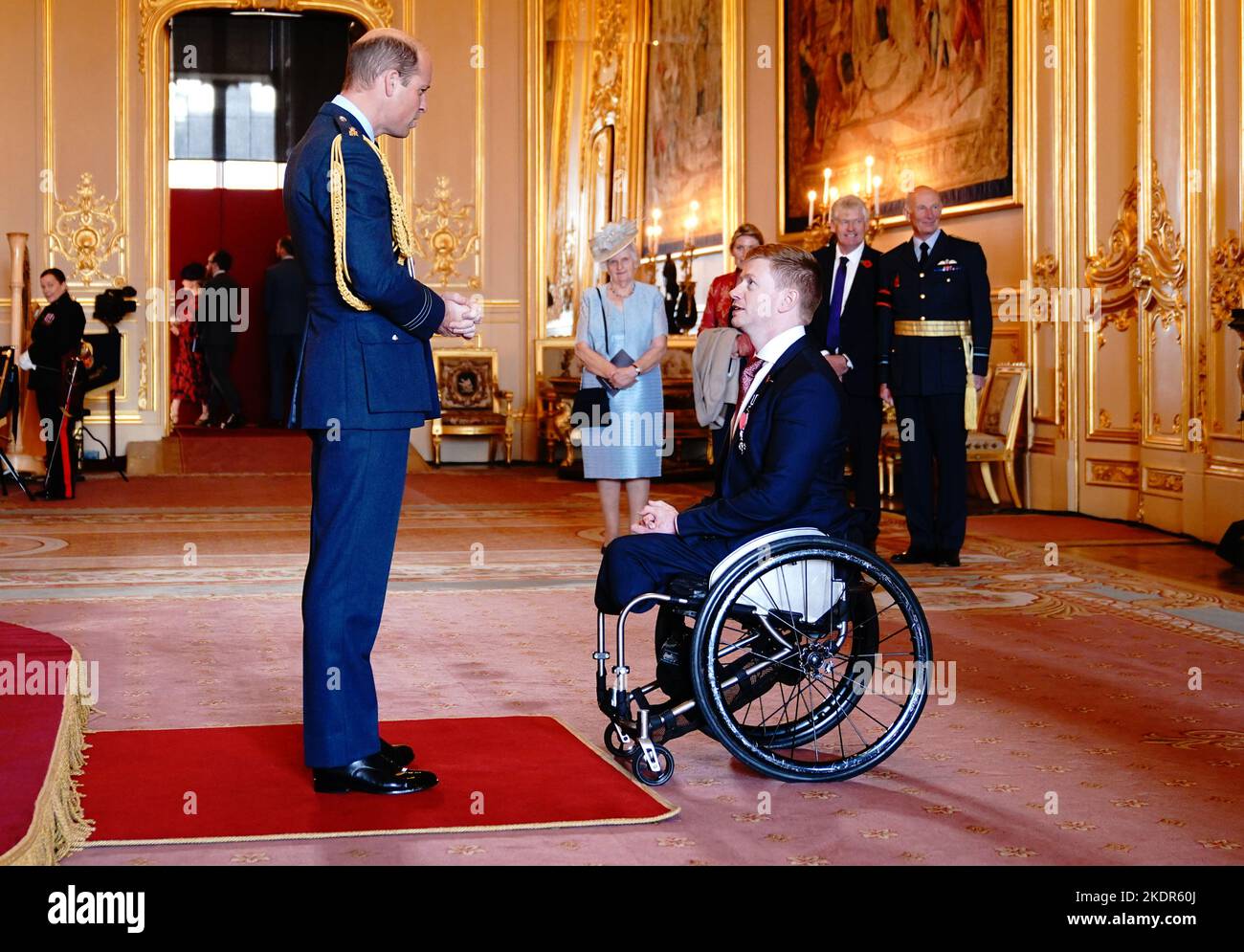 James Roberts is made a Member of the Order of the British Empire by ...