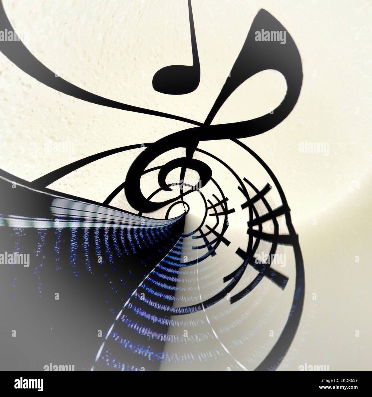 Tiny musical notes hi-res stock photography and images - Alamy