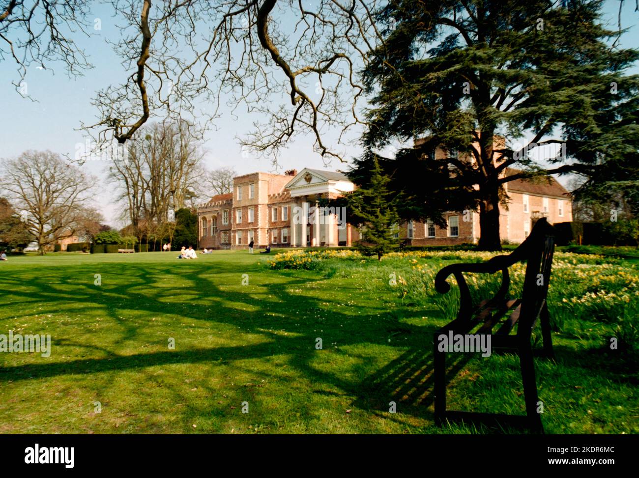 The Vyne in Hampshire. A National Trust Property, shot on Film in the ...