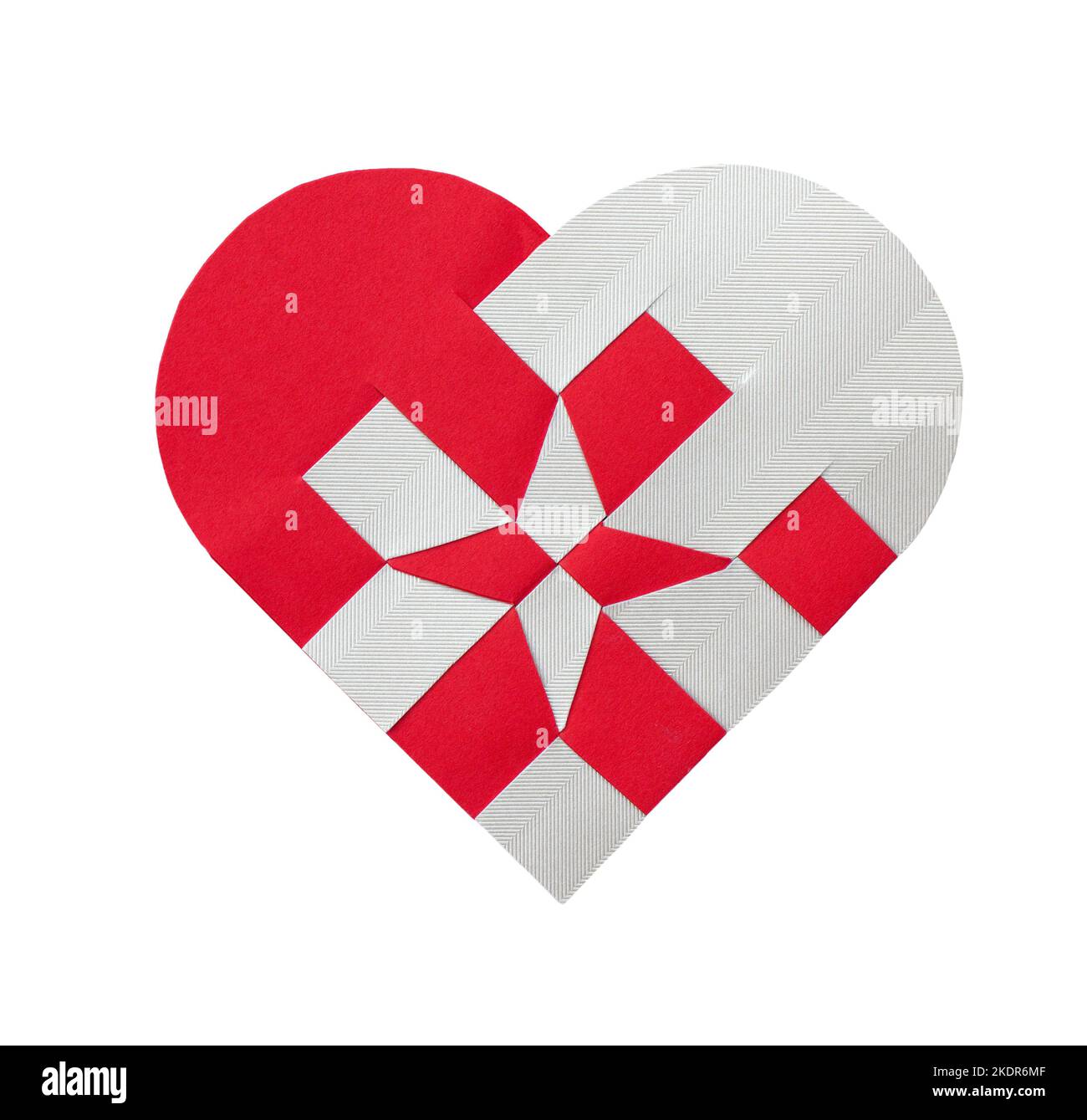 typical danish christmas decoration made of paper Stock Photo - Alamy