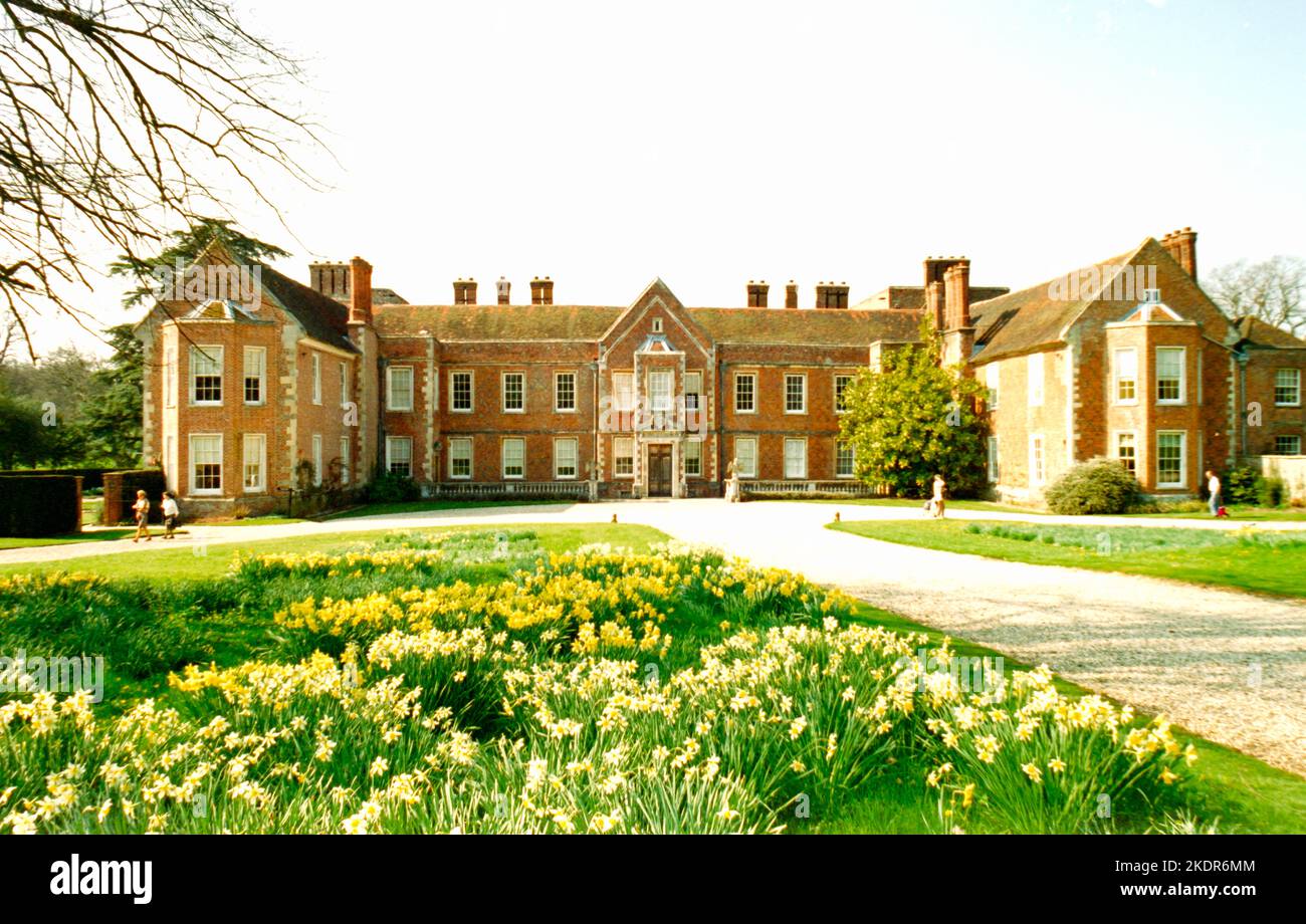 The Vyne in Hampshire. A National Trust Property, shot on Film in the ...