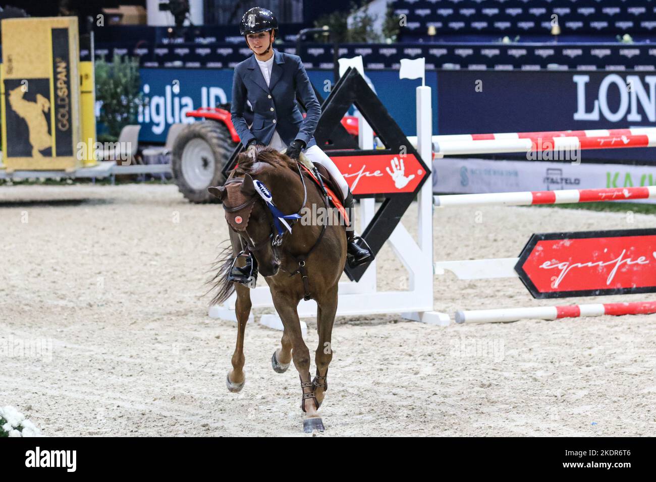 Jennifer Hochstadter (horse: CSIO Bel) LONGINES FEI Jumping World Cup ...