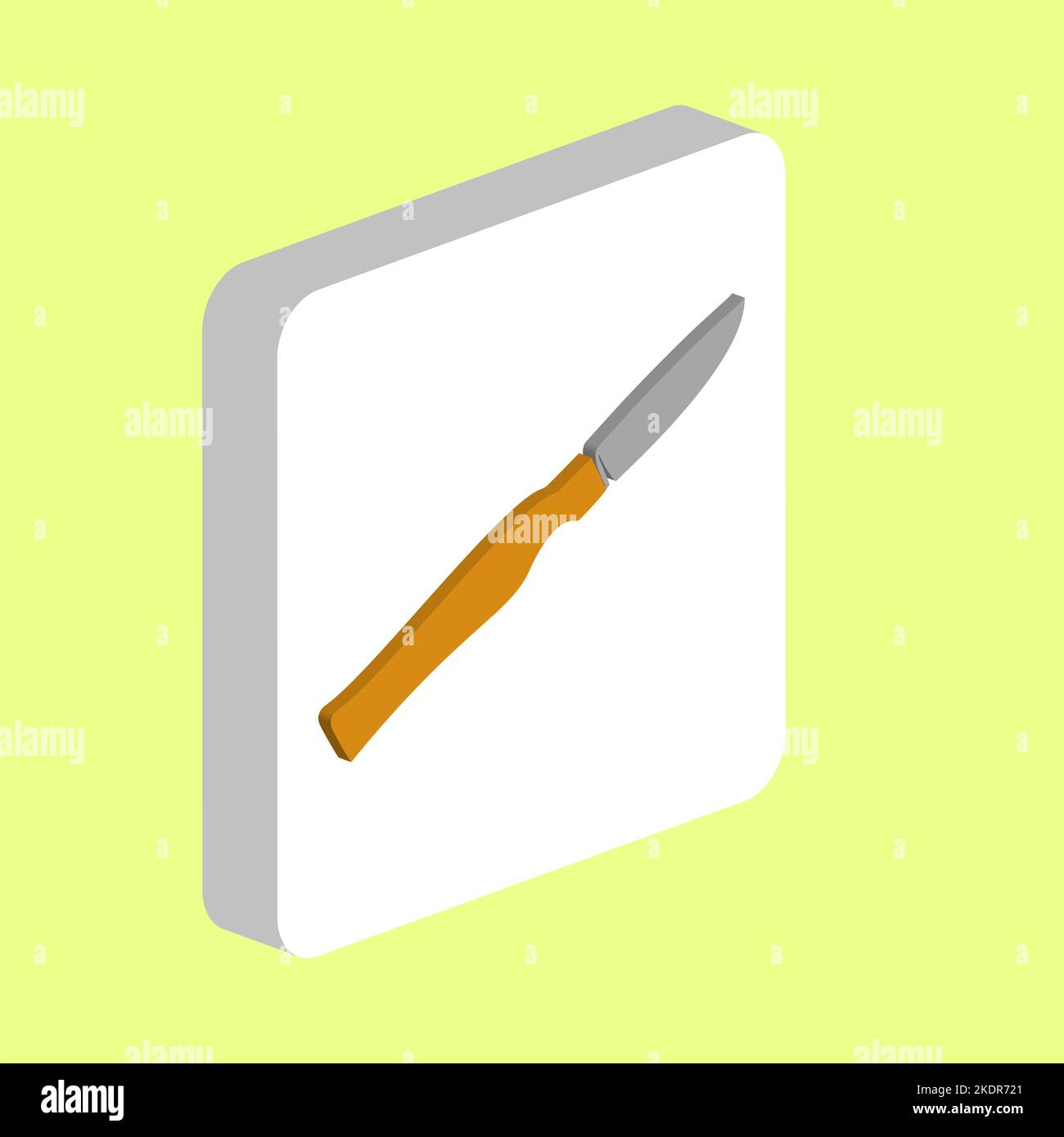 Surgical Scalpel Simple vector icon. Illustration symbol design ...